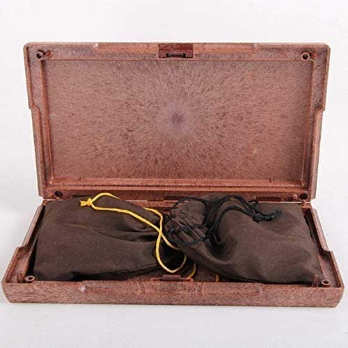 Chess Set Magnetic Board Tournament Travel Portable Chess Set New Chess Folded Board International Magnetic Chess Set Playing Gift Chess Game Board Set (Color : Brown)