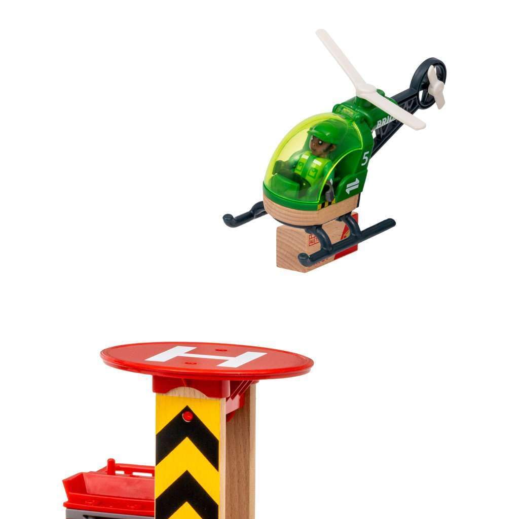 BRIO World 36010 Cargo Mountain Set | 49 Piece Wooden Train Set Toy for Kids Age 3 & Up | Dynamic Play Experience | FSC-Certified Materials | Great Addition to Existing Train Sets