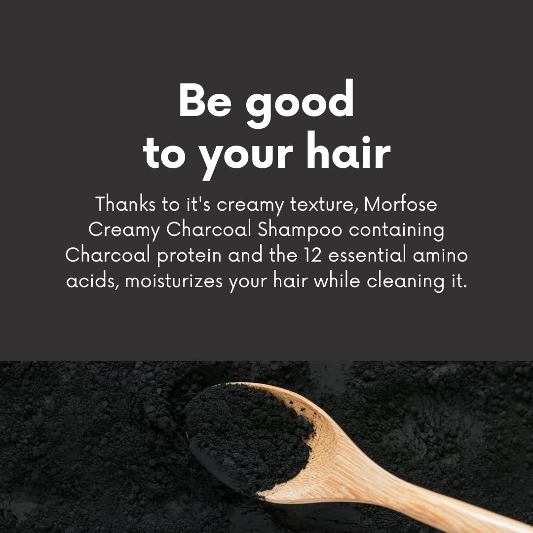 Morfose Charcoal Carbon Hair Shampoo 1000 ml