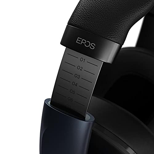 EPOS H6Pro - Closed Acoustic Gaming Headset with Mic - Over-Ear Headset β Lightweight - Lift-to-Mute - Xbox Headset - PS4 Headset - PS5 Headset - PC/Windows Headset - Gaming Accessories (Black)