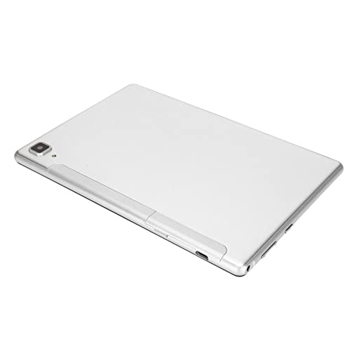 8.1 Inch Tablet, 5G WiFi Silver Gray HD Tablet TypeC Charging for Work Painting (US Plug)