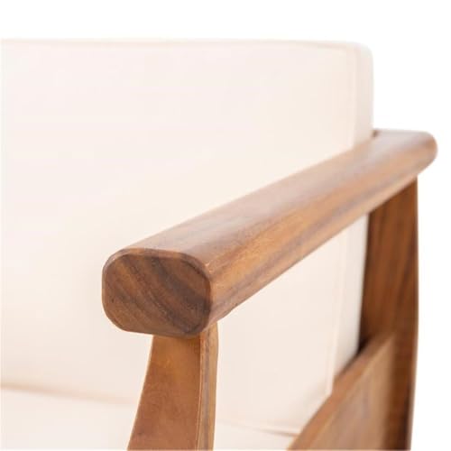 Noble House Aston Outdoor Club Chair (Set of 4) Teak
