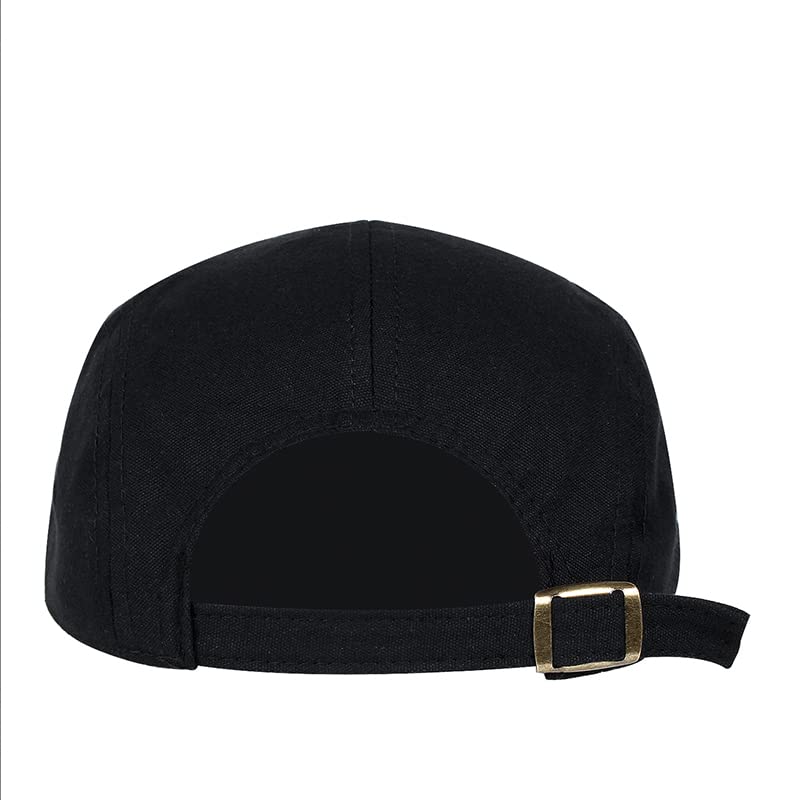 5 Panel Snapback Hats for Men Women Lightweight Vintage Camp Hat Baseball Cap