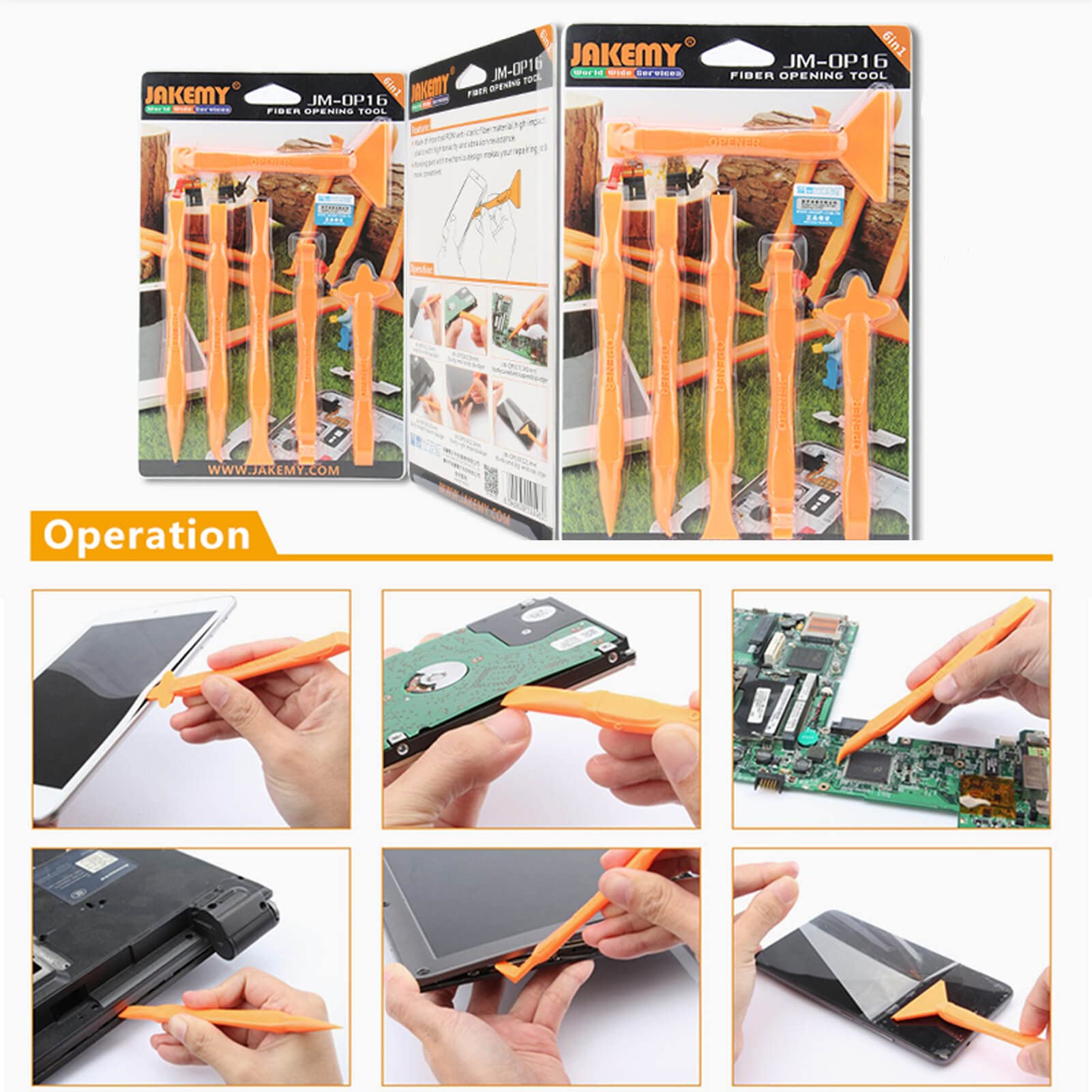 Spudger Plastic Pry Tool Kit - Professional Electronics Opening Repair Tool Kit for Laptop Phone Ipad Screen Opening Tool Kit, Anti-Static Display Removal Opener
