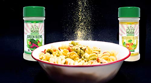 Easy Peasie Organic Veggie Powder Blends for Kids and Picky Eaters | Kids Greens Powder | Green Blend 2oz Jar