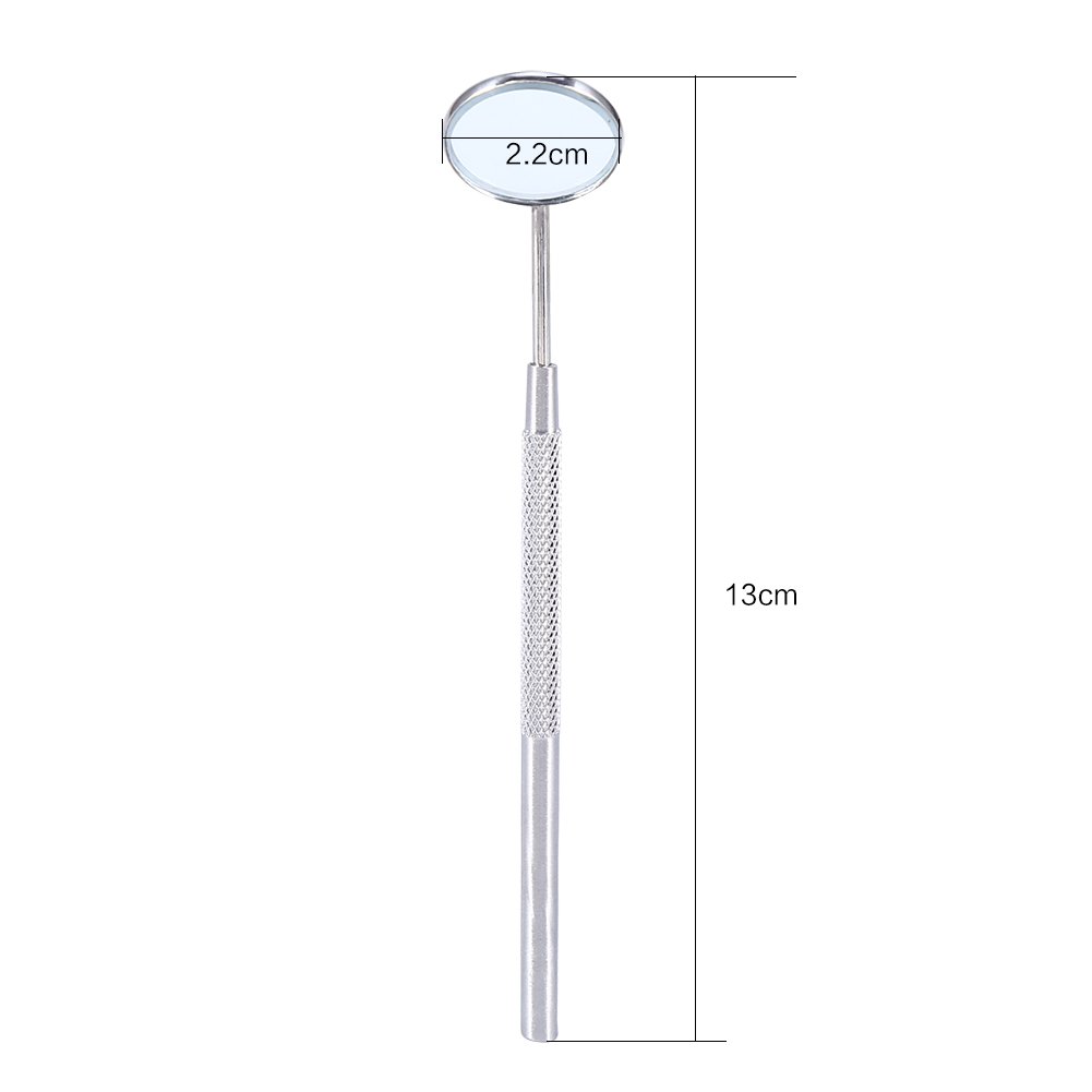 DEWIN Dental Mirror, Stainless Steel Inspection Mirror for Checking Eyelash Extension