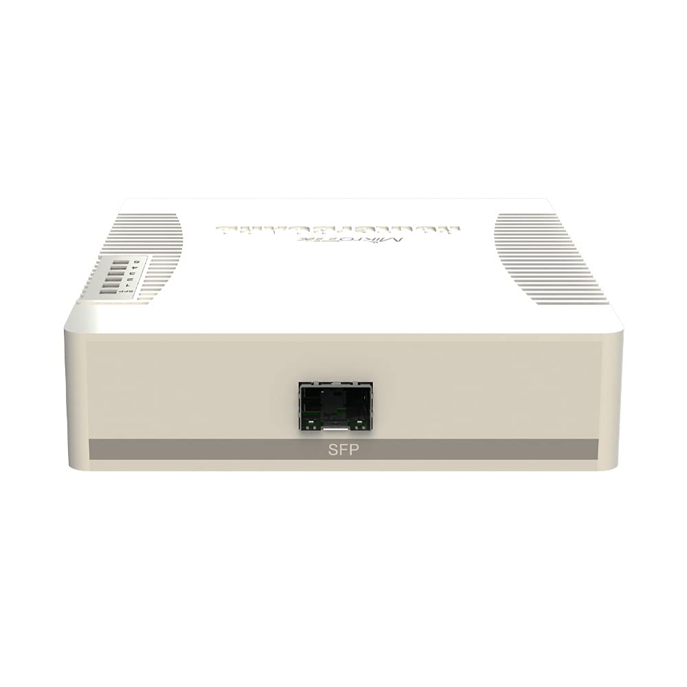 Mikrotik CSS106-1G-4P-1S 5-Port Gigabit Cloud Smart Switch PoE SwOS SFP