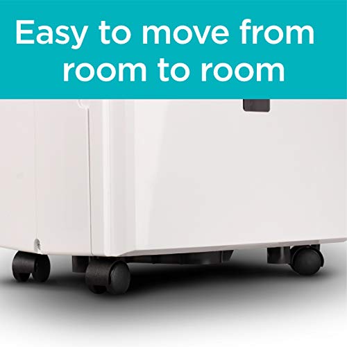 BLACK+DECKER 3000 Sq. Ft. Dehumidifier for Large Spaces and Basements, Energy Star Certified, BDT30WTB , White