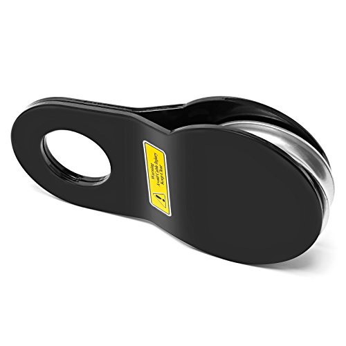 Driver Recovery Products 8-Ton Snatch Block - Heavy Duty 16,000 lb (8T) Capacity Pulley Accessory