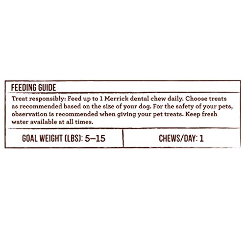 Merrick Fresh Kisses Double-Brush Dental Dog Treats With Mint Breath Strips For Toy Breeds - 33 ct. Bag