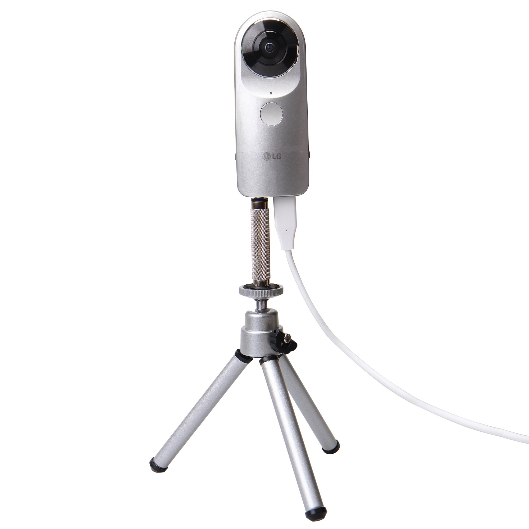 Koroao 1/4 Tripod Expansion Screw Adapter for Ricoh Theta X 360& S& SC & SC2 & V & Z1 & Insta360 ONE R & X Any Other Cameras with 1/4 ScrewPanoramic Camera to Enable The USB Terminal/HDMI