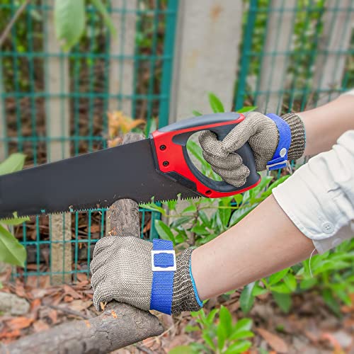 ARCLIBER Level 9 Cut Resistant Glove Stainless Steel Wire Metal Mesh Butcher Glove for Meat Cutting Oyster Shucking Chopping and Peeling