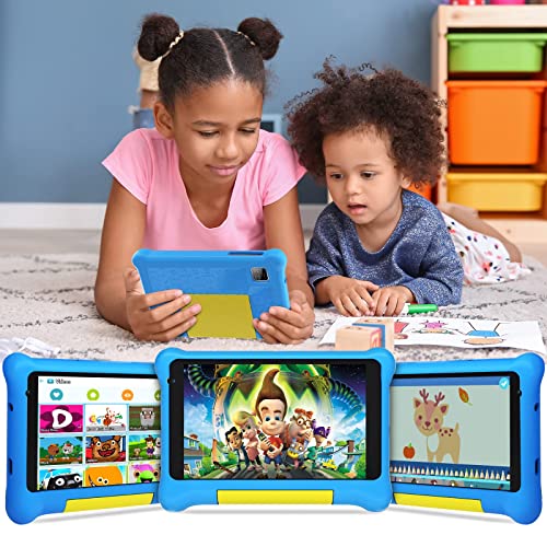 Fullant 7 inch Kids Tablet, Android 11 Tablet for Kid, 2GB RAM 32GB ROM, Quad Core Processor, Kidoz Preinstalled, Parental Control Tablets