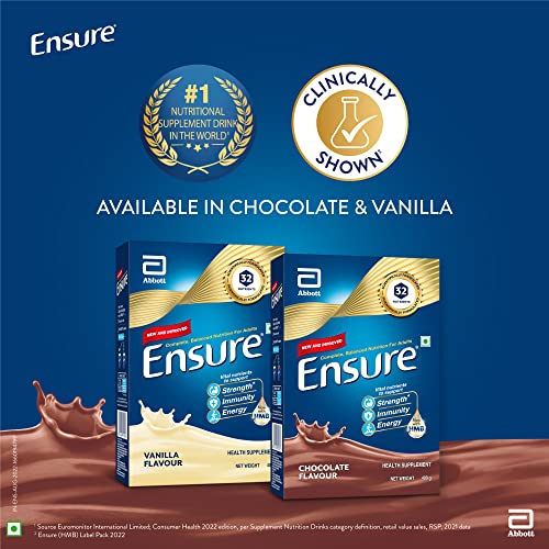 Abbott ensure Chocolate flavour 400gram low sugar previously know as glucerna sr