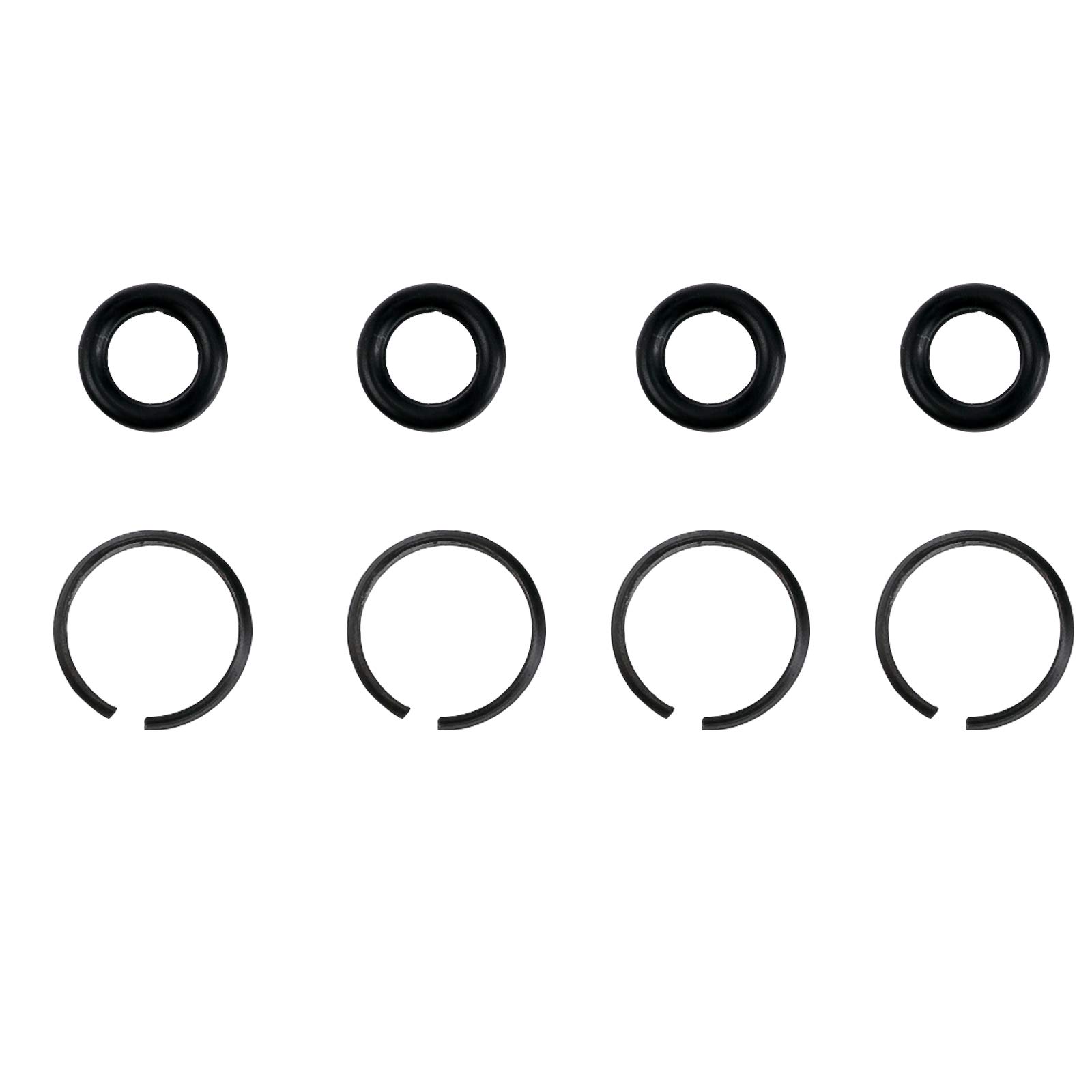 5 sets of 1/2 Inch Inch Square drive socket retainer rings with O-ring, Impact wrench accessories
