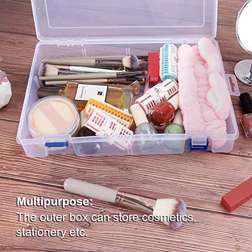 SGHUO 120 Slots Diamond Painting Storage Containers, Diamond Painting Accessories Beads Storage Box for Diamonds, Beads DIY Art Craft Storage