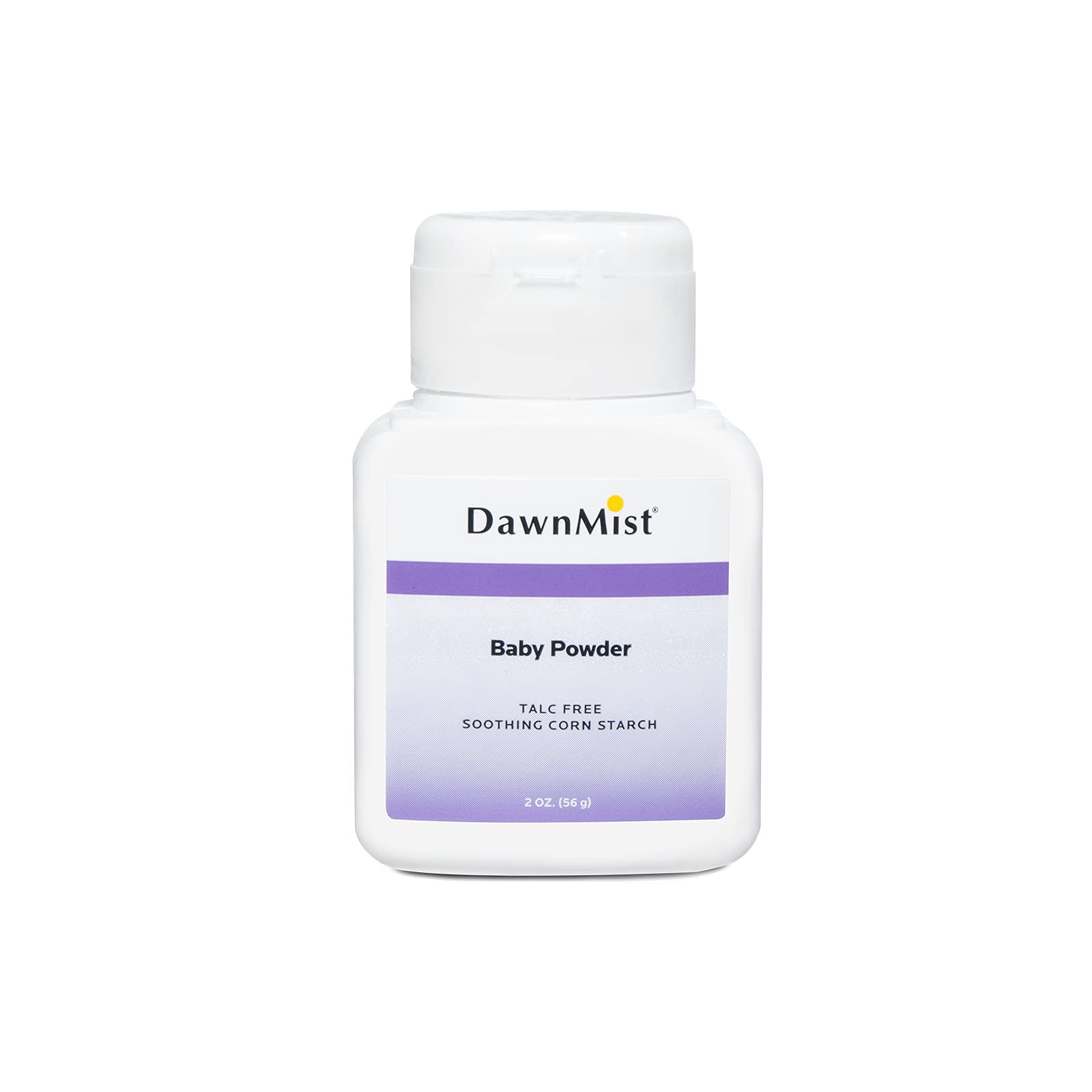 Dukal Dawn Mist Baby Powder, Cornstarch, 2 oz. (Pack of 96)