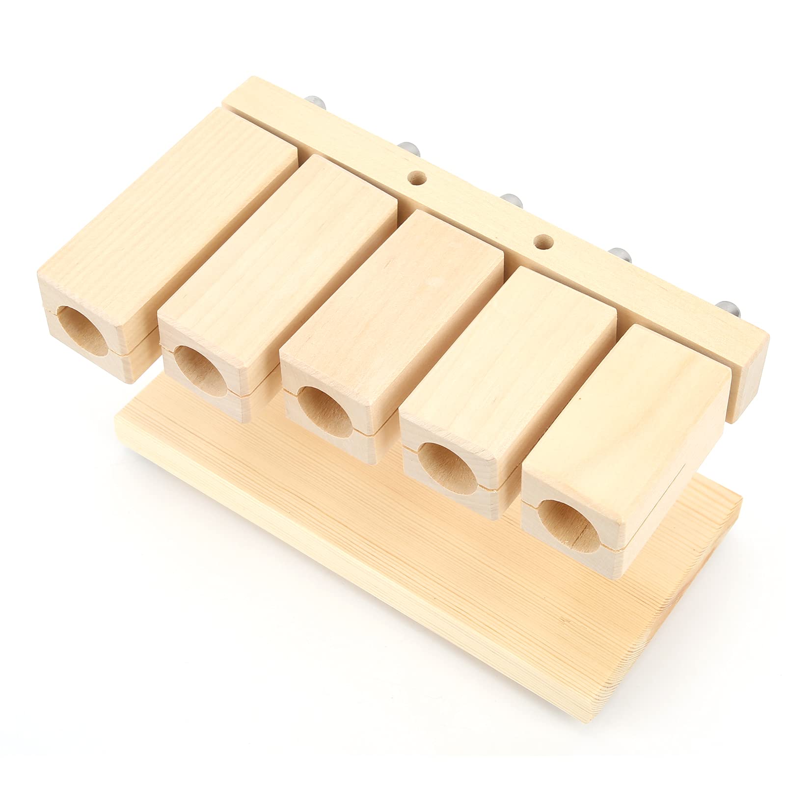 5 Tones Wood Percussion Block Musical Instrument Timber Drum Rhythm Maple Blocks for National Opera Music