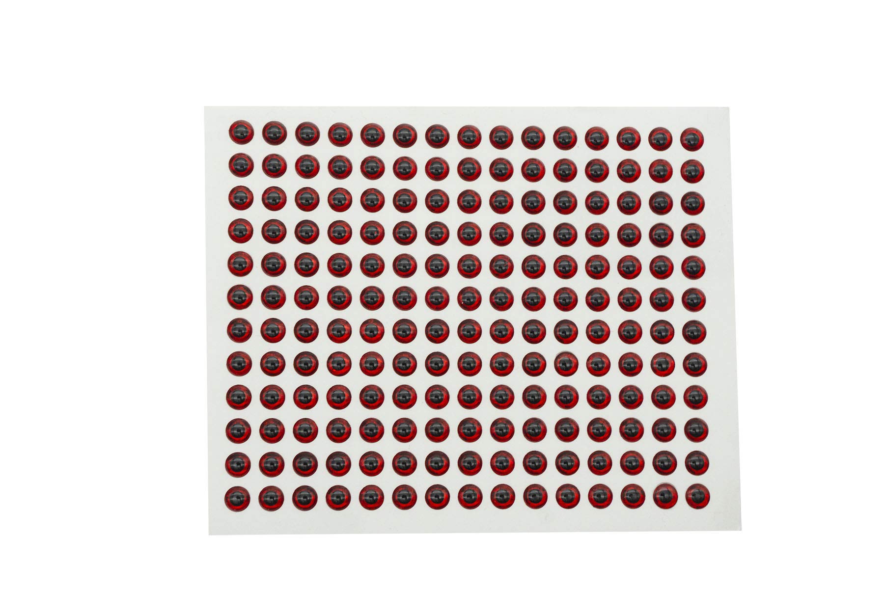 55pcs 20mm Red Holographic Fishing Lure Eyes 3D Lure Eye 3D Soft Eye 3D Holographic Lure Eye Fly Tying, Jigs, Crafts