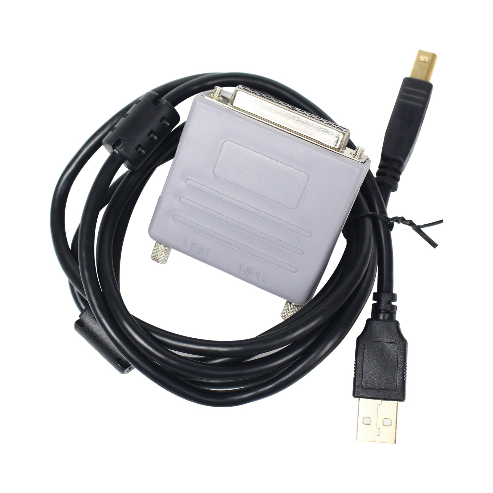 RATTMMOTOR Parallel to USB Adapter 200KHz MACH3 USB to Parallel Adapter RTM200 DB25 LPT Cable to USB Motion Controller Converter with USB Cable for LPT/USB Mach3 CNC Router Engraving Milling Machine