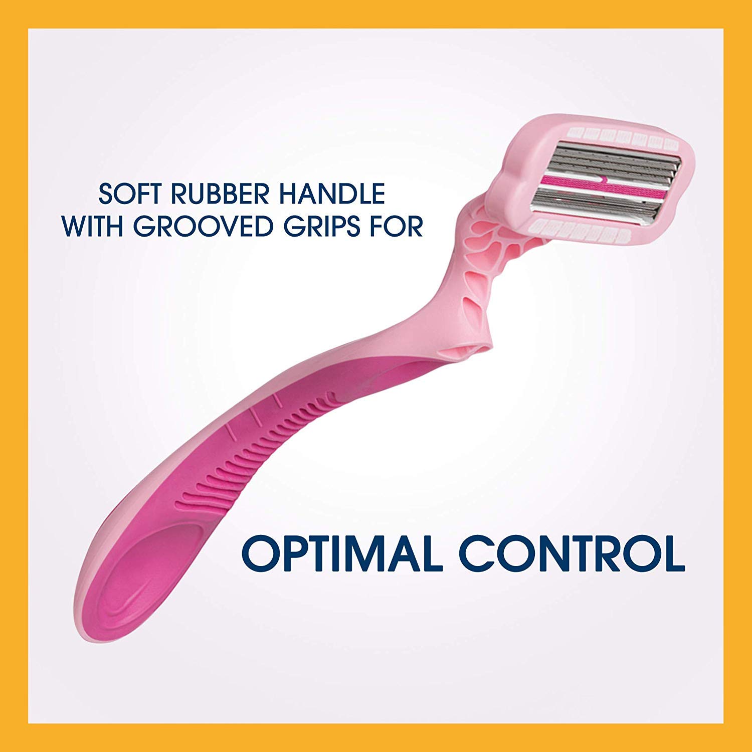 Schick Intuition f.a.b. Disposable Razors - Bi-Directional Blades - 3 Count Razors Per Package - Pack of 2 Packages
