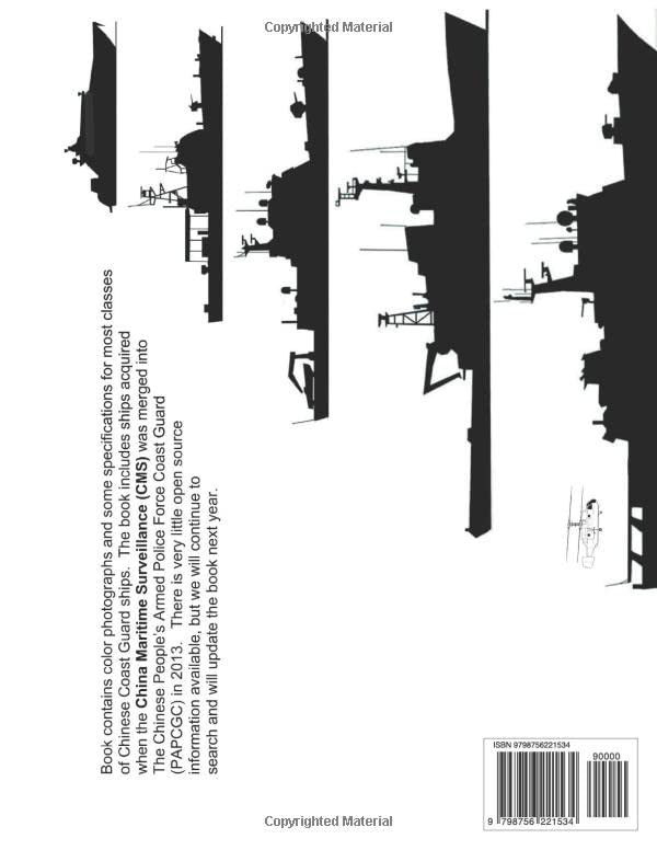 China Coast Guard Ships: Printed in Full COLOR