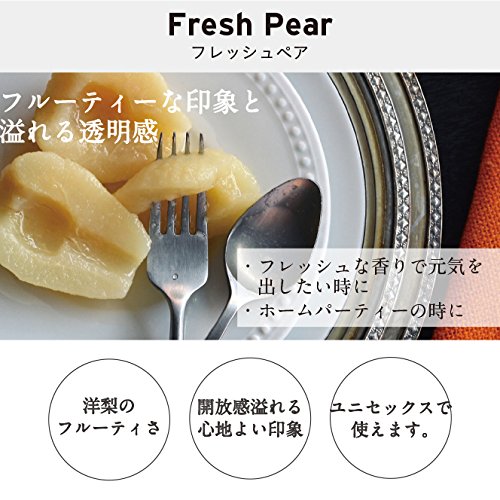 Layered Fragrance Sholayered Perfume for Women & Cologne for Men, Mist Body Spray Fragrance from Japan 3.4Fl Oz/100ml FRESH PEAR