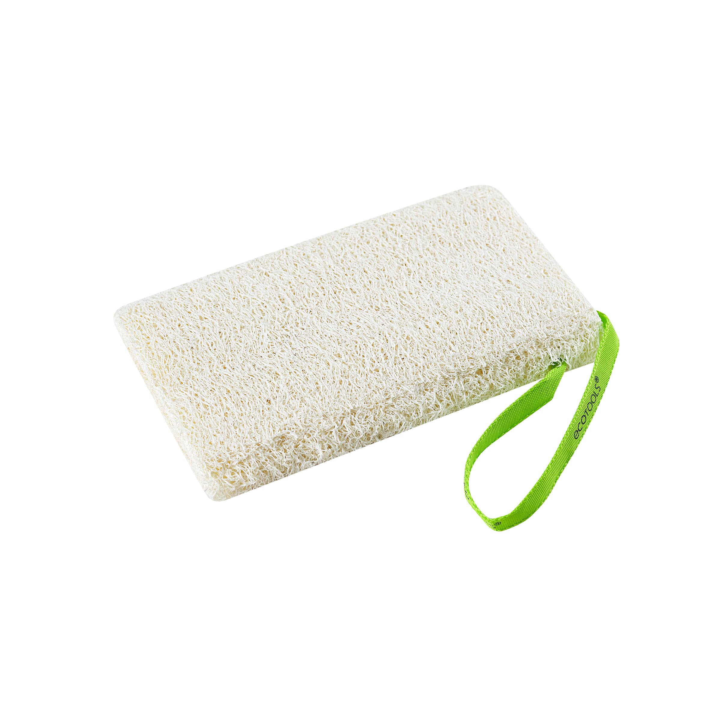 EcoTools Loofah Body Sponge, Mesh Netting Loofah, Exfoliating Body Scrubber, for Men & Women, Eco-Friendly Bath Sponge, Gentle Cleansing, Self-Tan Prep, Vegan & Cruelty-Free, 3 Count