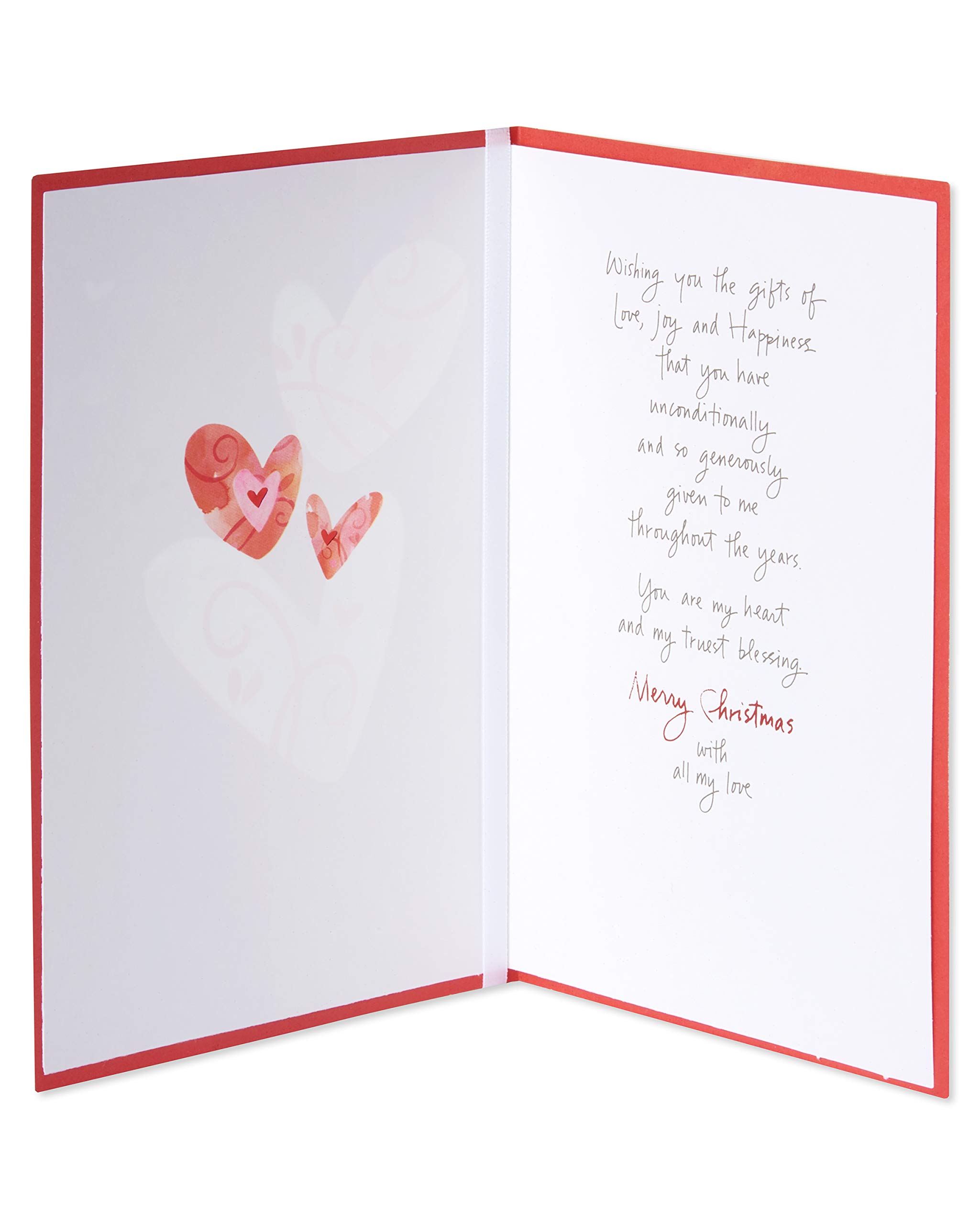 American Greetings Christmas Card for Wife (My Truest Blessing)