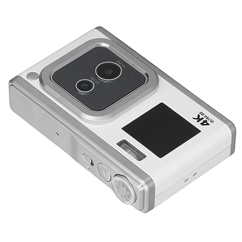 4K Digital Camera, C22 HD Dual Camera & Dual Screen Point and Shoot Camera 16X Zoom, 50MP+30MP Auto Focus Anti Shake Video Camera, Built in Flash, Selfie Preview, Multi Filters