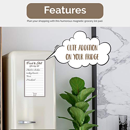 STEELAID Full Magnetic Back Grocery list 50 Sheets Christmas Gifts for Mom