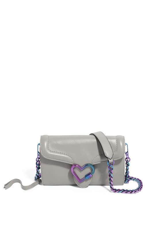 Aimee Kestenberg Lovers Lane Wallet On A Chain - Crossbody Wallet Purse for Women - Removable Strap for Clutch Versatility - Black