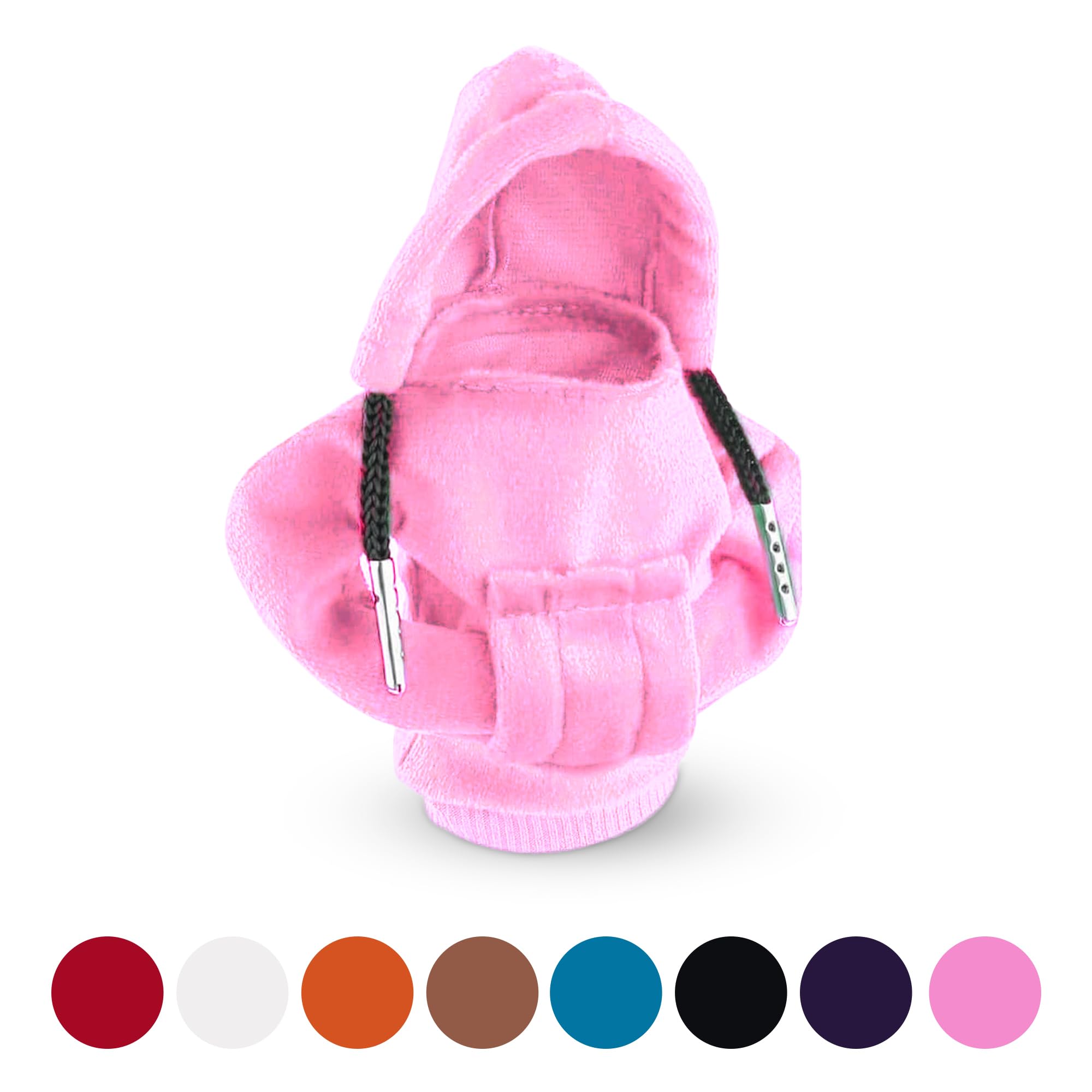 A VERANCO Gear Shift Hoodie - Automotive Accessories Hoodie for Car Shifter, Pink, Cotton, Universal Fit