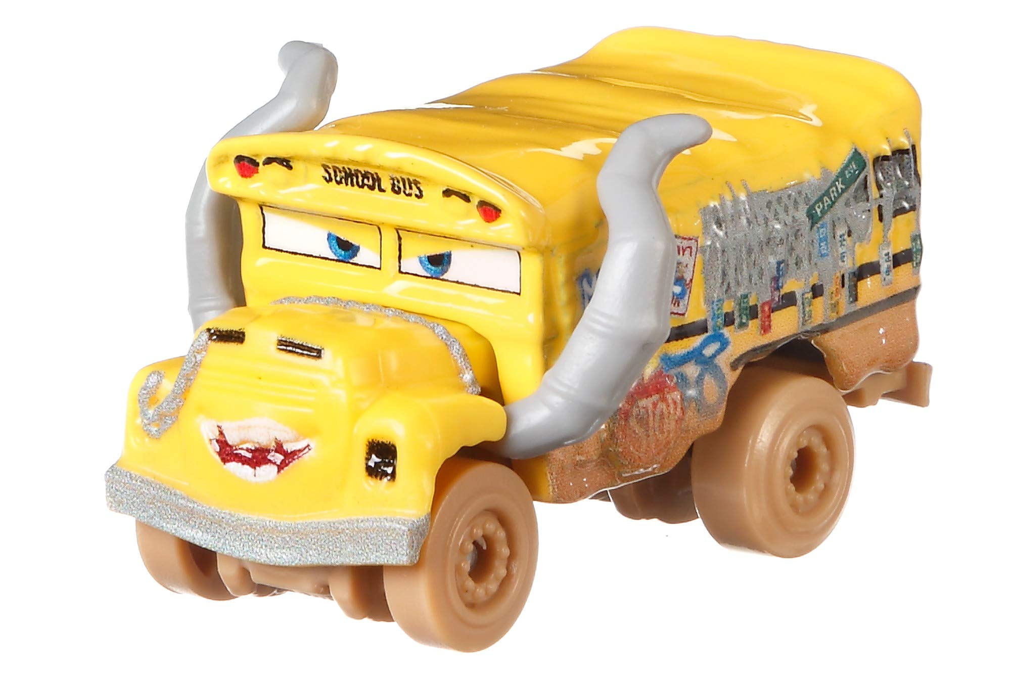 Cars Disney Pixar GBC70 Mini Derby Racers Series 3-Pack, Multicolour, 4,5 x 1 x 1 cm