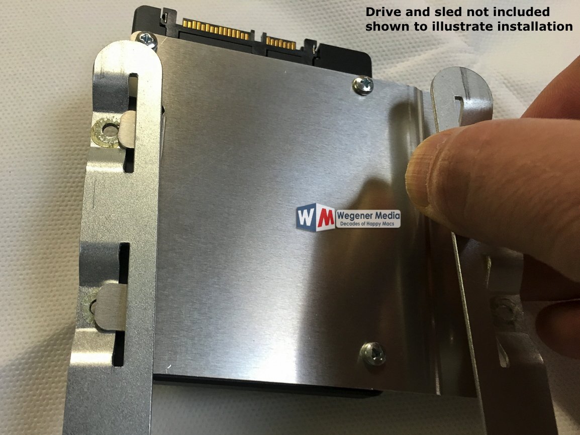 DRIVESLED SMR Mac Pro Tower SSD Drive Sled 2.5 Adapter by Wegener Media