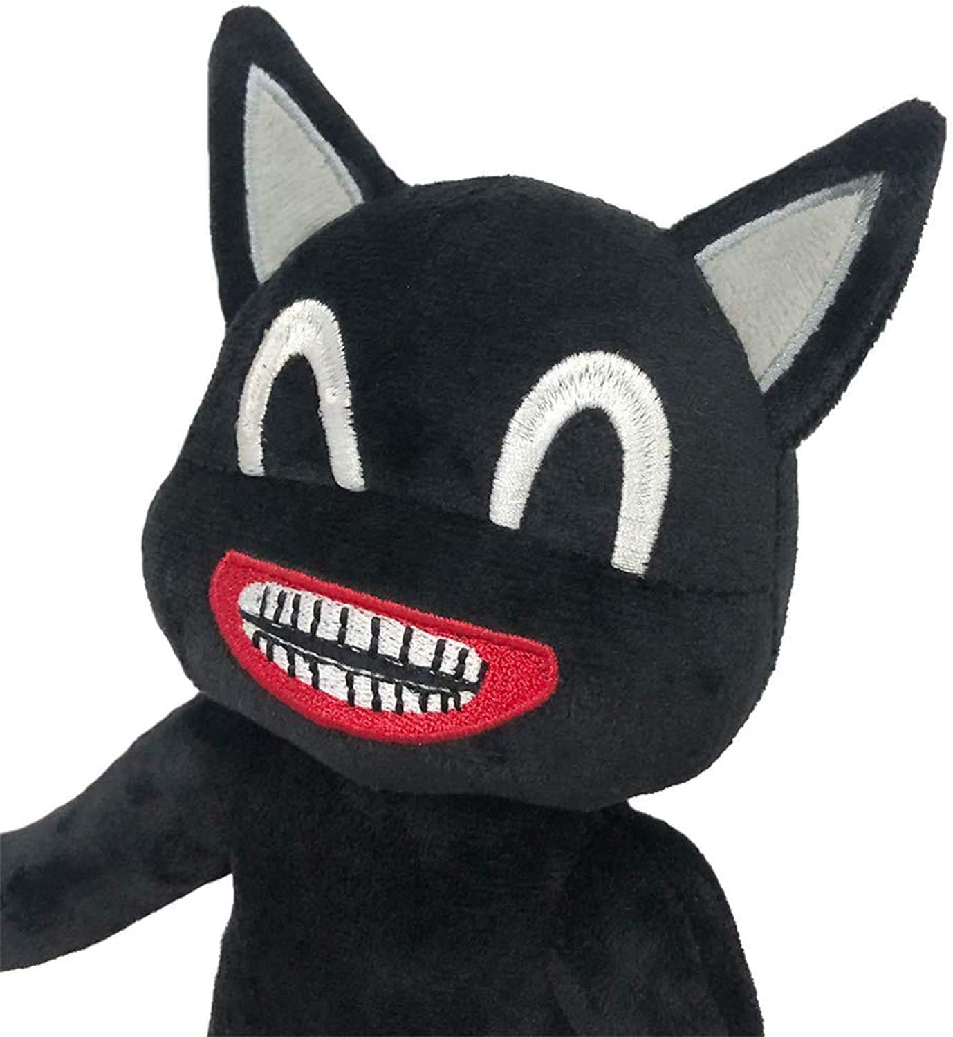 Cartoon Black Cat Plush Stuffed Toy, Soft Animal Cat Plush Toys Kids Birthday/Easter Day Ideas