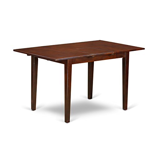 East West Furniture PSCA5-MAH-LC Dining Set, 5-Piece