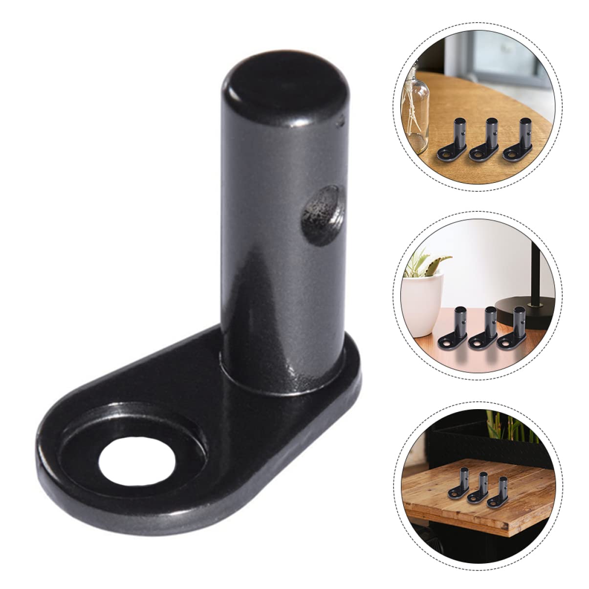 5pcs Sundries Traction Head Bike Trailer Coupler Attachment Steel Hitch Coupler Attachment Angled Elbow