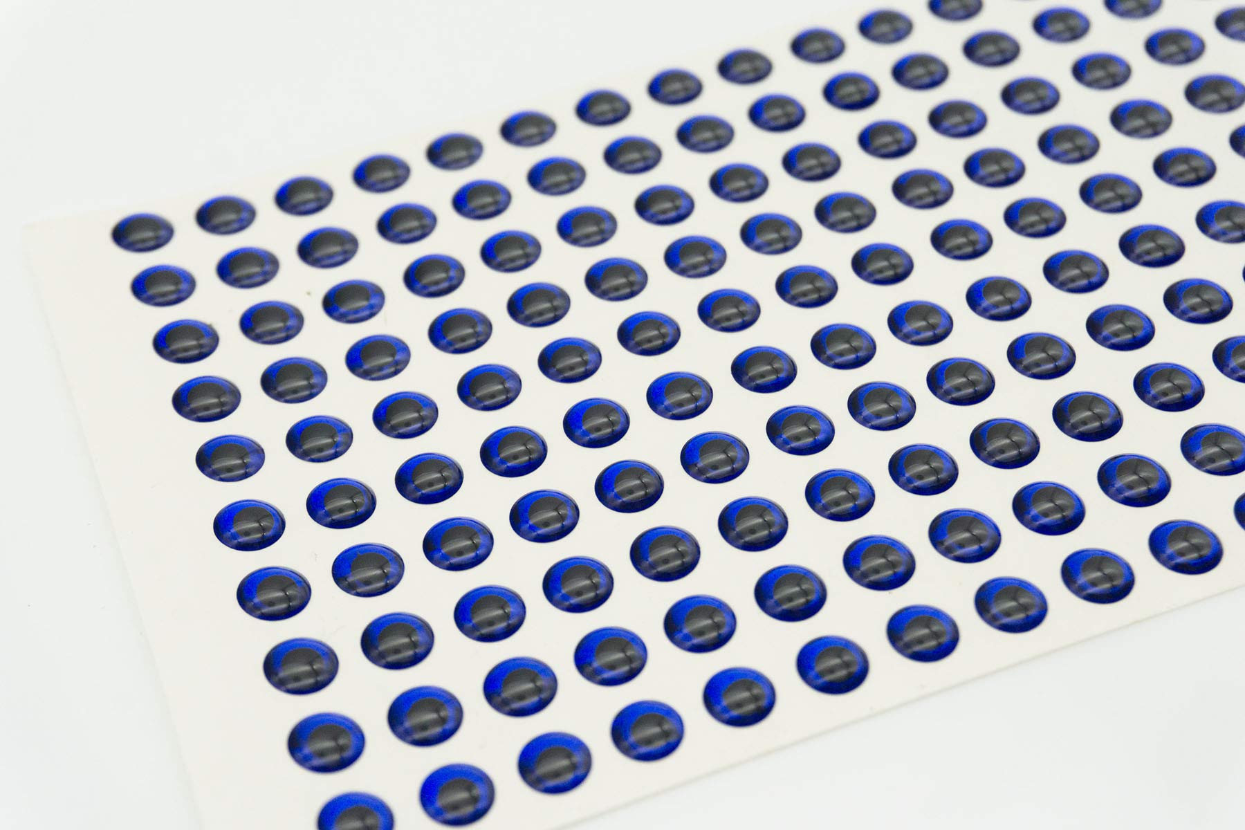 500pcs 3mm Blue 3D Holographic Fishing Lure Eyes 3D Lure Eye 3D Soft Eye 3D Holographic Lure Eye Fly Tying, Jigs, Crafts