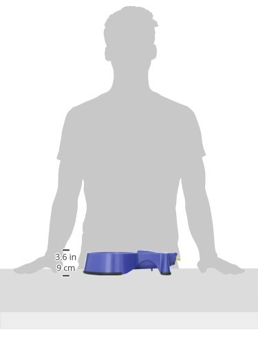 Easy-Clean Auto-Fill Water Bowl with Indoor Installation Kit and 25 foot of Poly-tubing,Blue