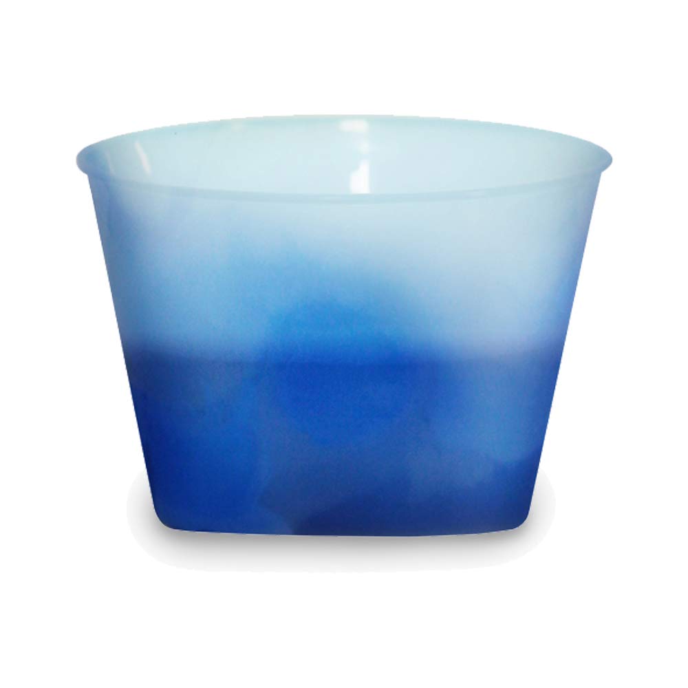 AAkron Color Changing Reusable Ice Cream Kit - 4 bowls, 4 spoons, 12 straws, 1 scoop - react to ice cold temperatures and changes from one vivid color to another β MADE IN USA