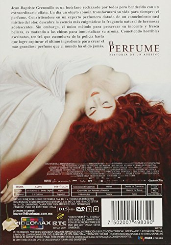 El Perfume Historia De Un Asesino Movie DVD With English Subtitles