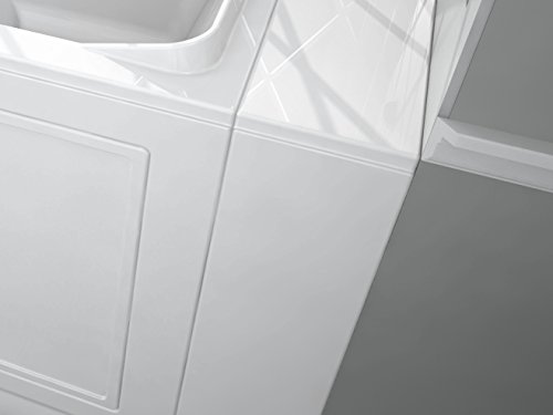 American Standard 2848.119.CRW Acrylic Whirlpool and Air Spa 28"x48" Right Side Door Walk-In Bathtub in White