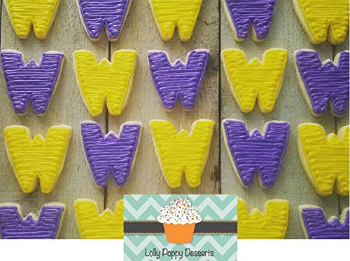 Alphabet Letter W 3 Inch Cookie Cutter from The Cookie Cutter Shop – Tin Plated Steel Cookie Cutter