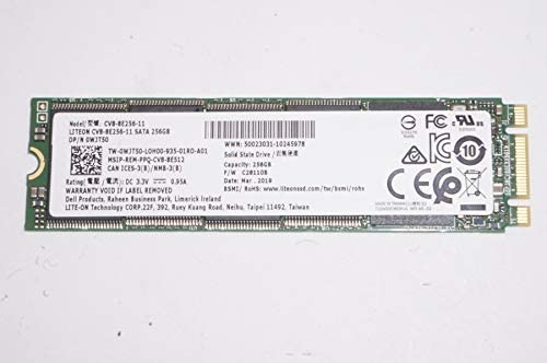 FMB-I Compatible with CV8-8E256-11 Replacement for Dell 256GB M.2 Solid State Drive I7373-5558GRY