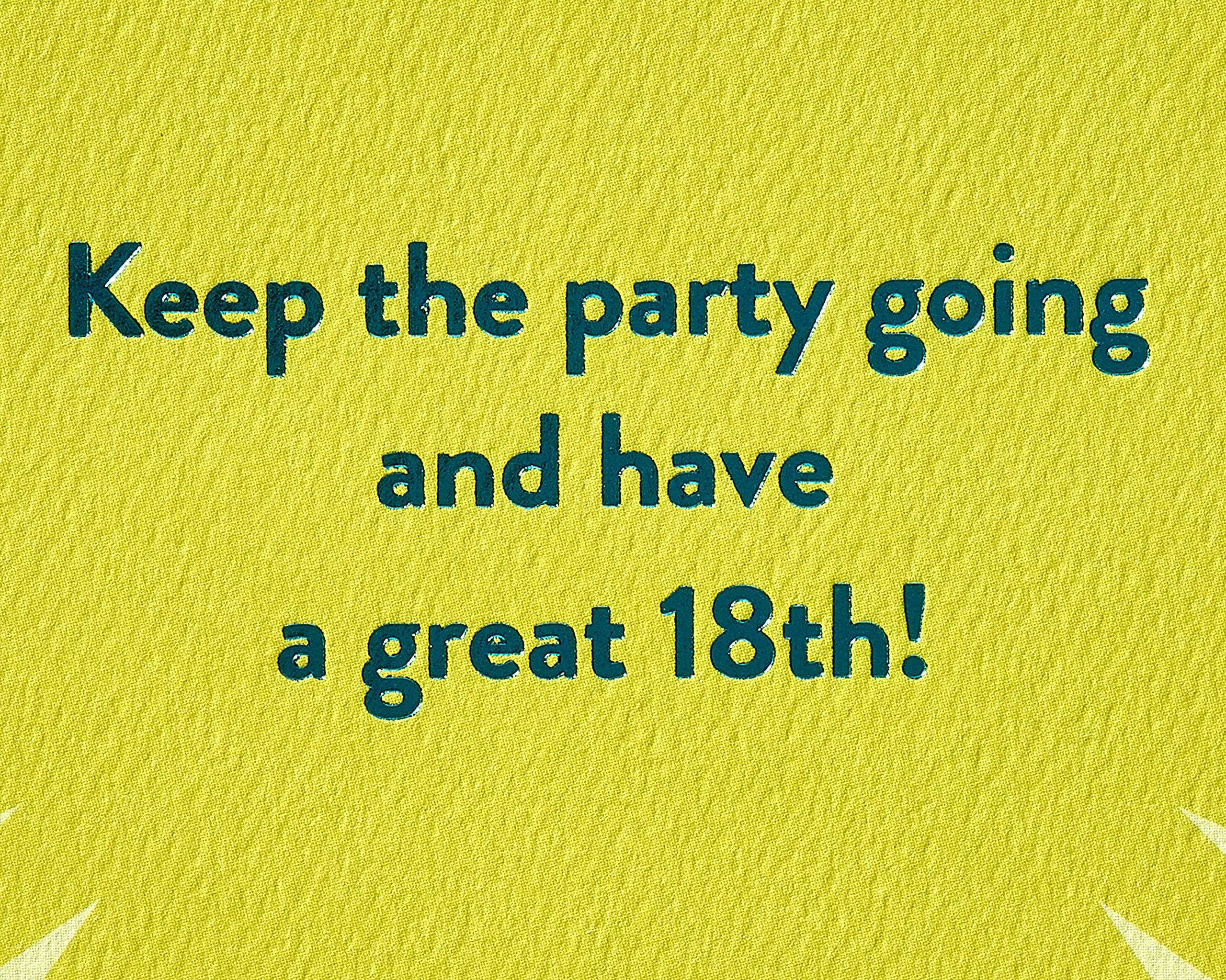 American Greetings 18th Birthday Card (Total Awesomeness)