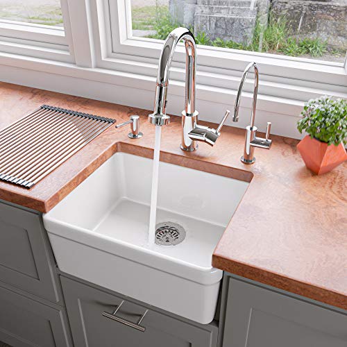 ALFI brand AB507 Kitchen Sink, White