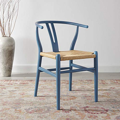Modway Amish Dining Wood Side Chair, Harbor