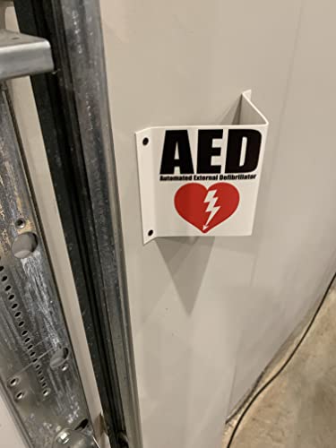AED Sign 3D Projecting Location Inside AED Signs For Workplace or Wall