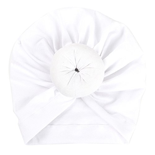 Newborn Baby Cotton Cloth Turban Toddler Rabbit Hospital Hat Ear Hat Kids Set Baby Cap (NN65)